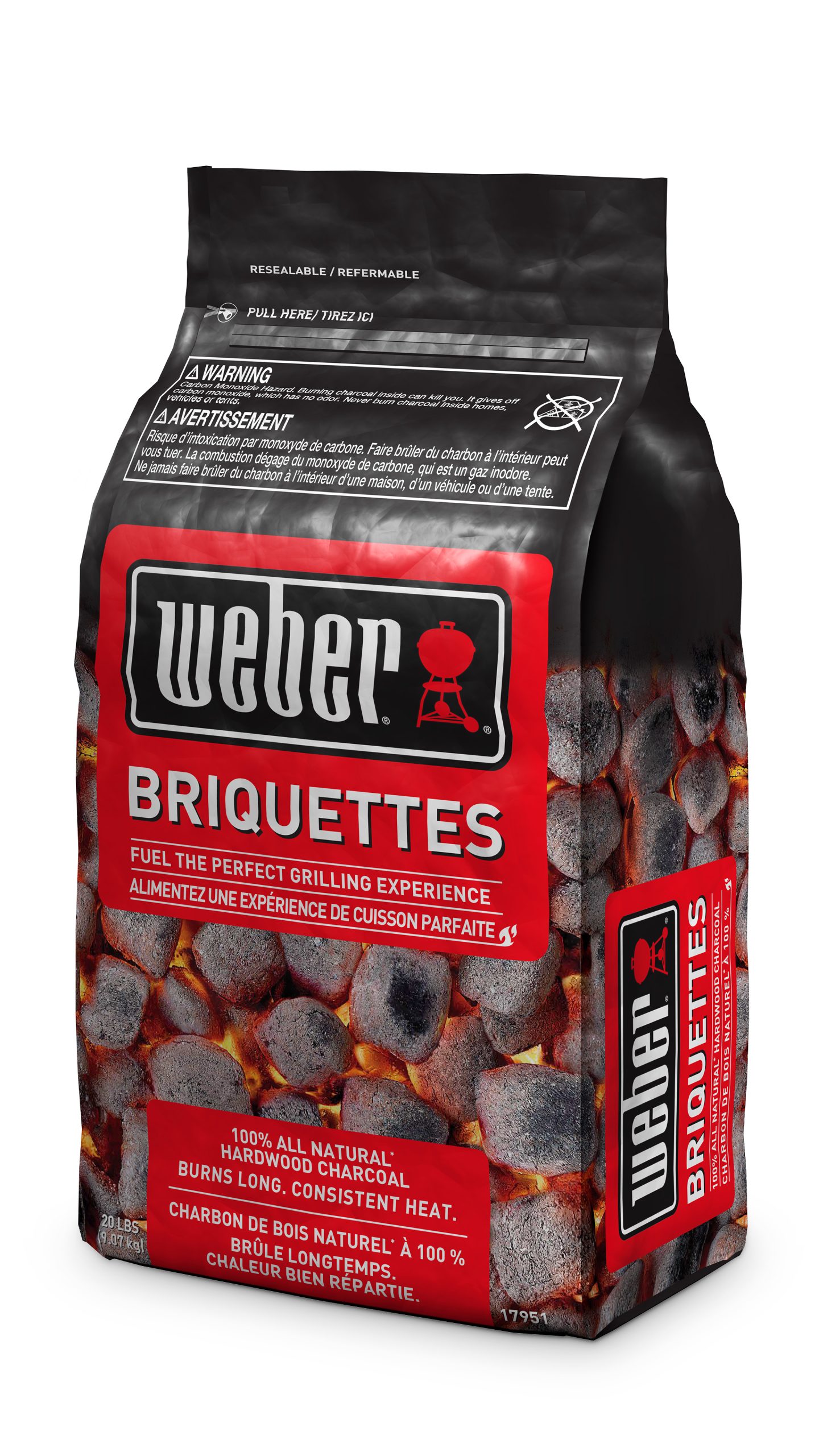 Weber BBQ Briquettes 4kg | Melbourne Woodheating Centre