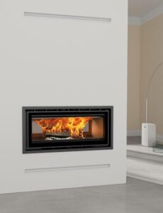 ADF Linea 100 Duo Double sided Insert Wood Heater | Melbourne ...